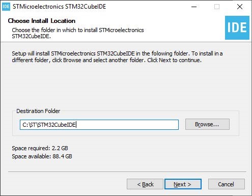 خطوات تثبيت برنامج STM32CubeIDE - Electronics Go
