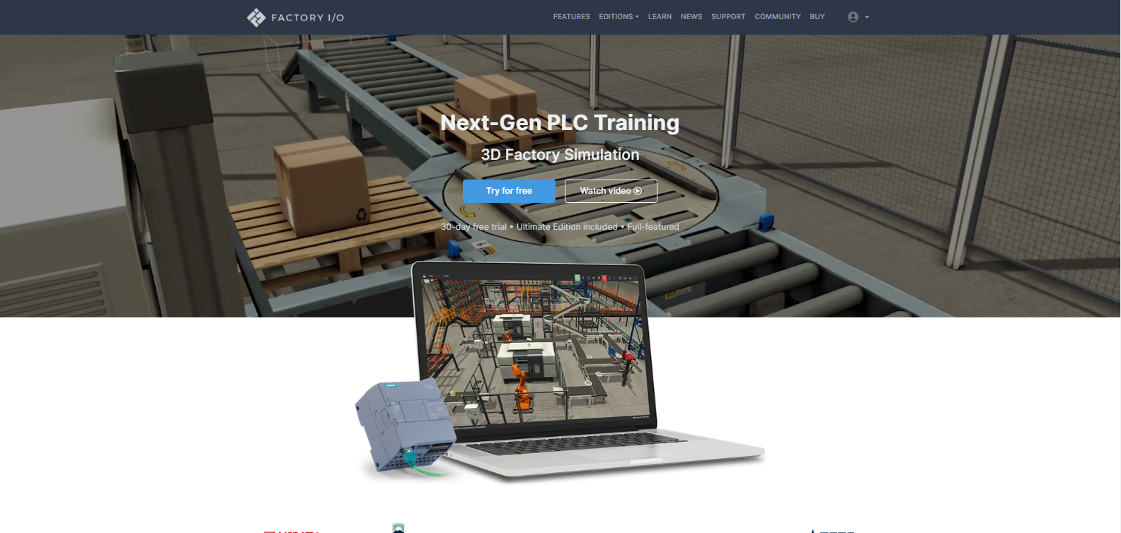 تحميل و تثبيت وتفعيل برنامج Factory IO - Electronics Go