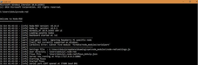 ماهو NODE-RED؟ وكيفية وصله مع الأردوينو؟ - Electronics Go