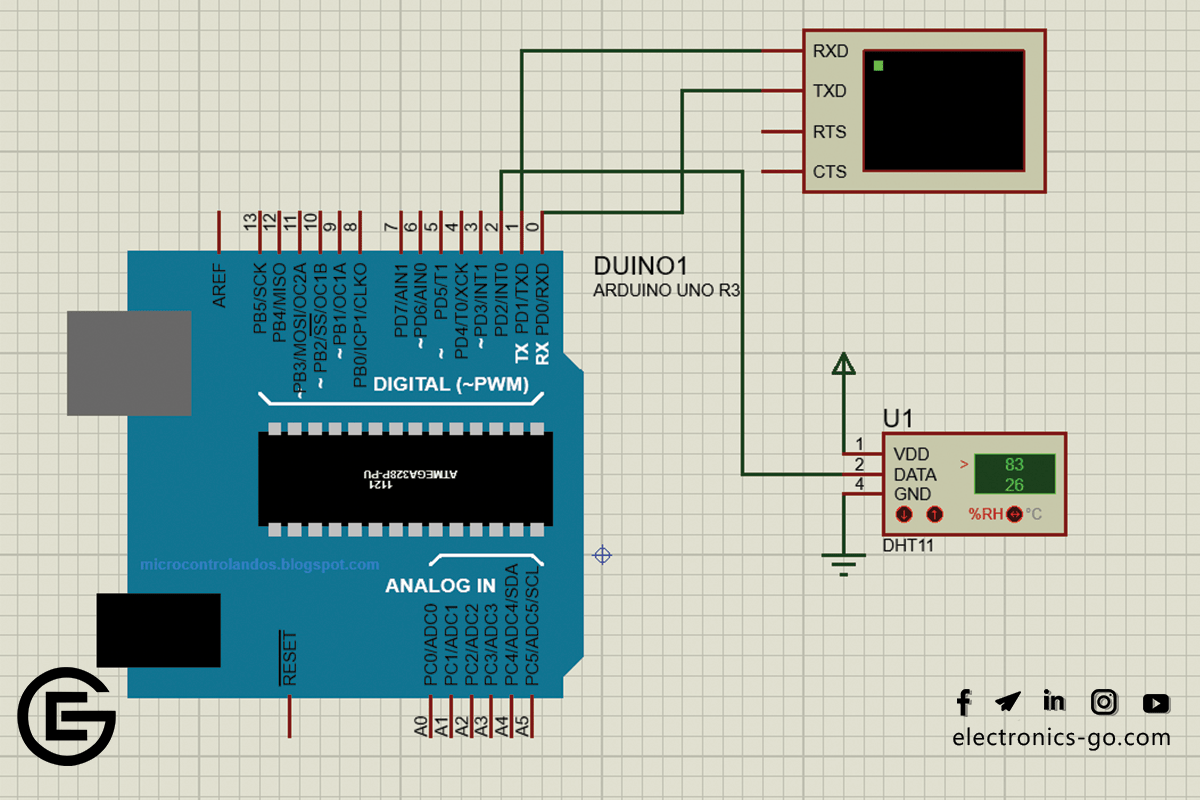 تحميل وتنصيب برنامج Arduino IDE ومحاكته على برنامج Proteus - Electronics Go